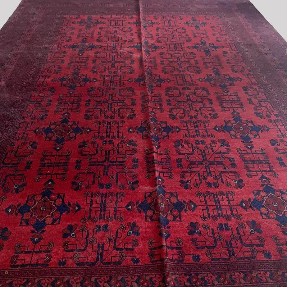 Large Red Rug - Khal Muhammadi - Souq2Door