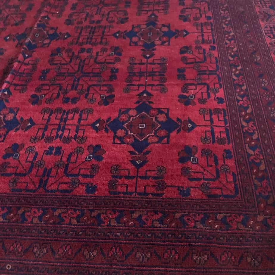 Large Red Rug - Khal Muhammadi - Souq2Door